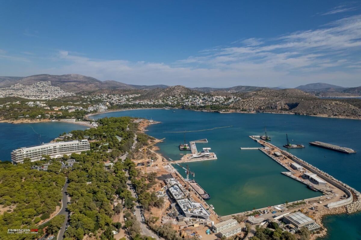 Μοναδικές φωτογραφίες απο την νέα μαρίνα Βουλιαγμένης - Enjoy News